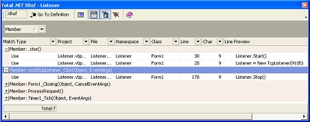Total .NET XRef Tour