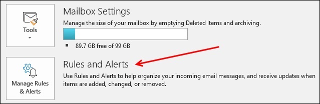 Outlook 2016 rules and alerts missing emails - jjvast Outlook 2016 rules and alerts missing emails - jjvast