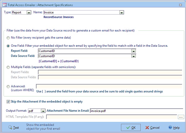 Email Microsoft Access Reports And Data From Access Databases Filtered For Each Recipient