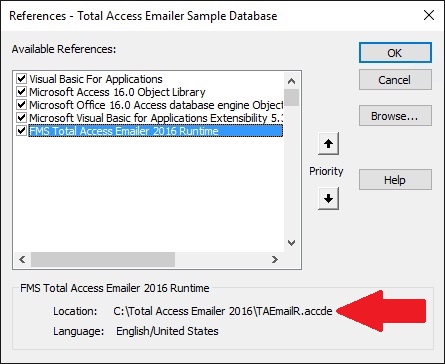 Distributing Microsoft Access Applications based on Total Access Emailer