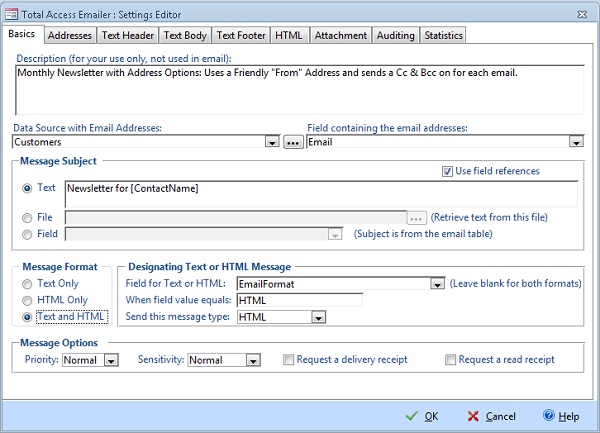 How to Send Emails from Microsoft Access with Total Access Emailer